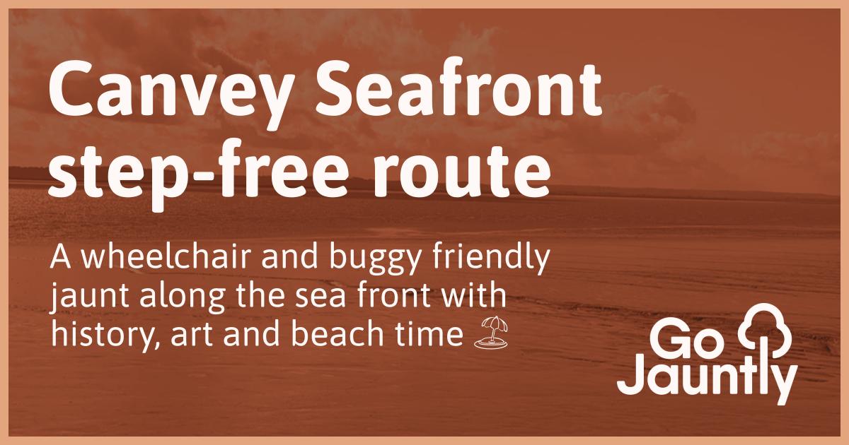 Canvey Seafront step-free route - Go Jauntly