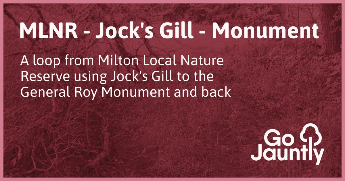 MLNR - Jock's Gill - Monument - Go Jauntly