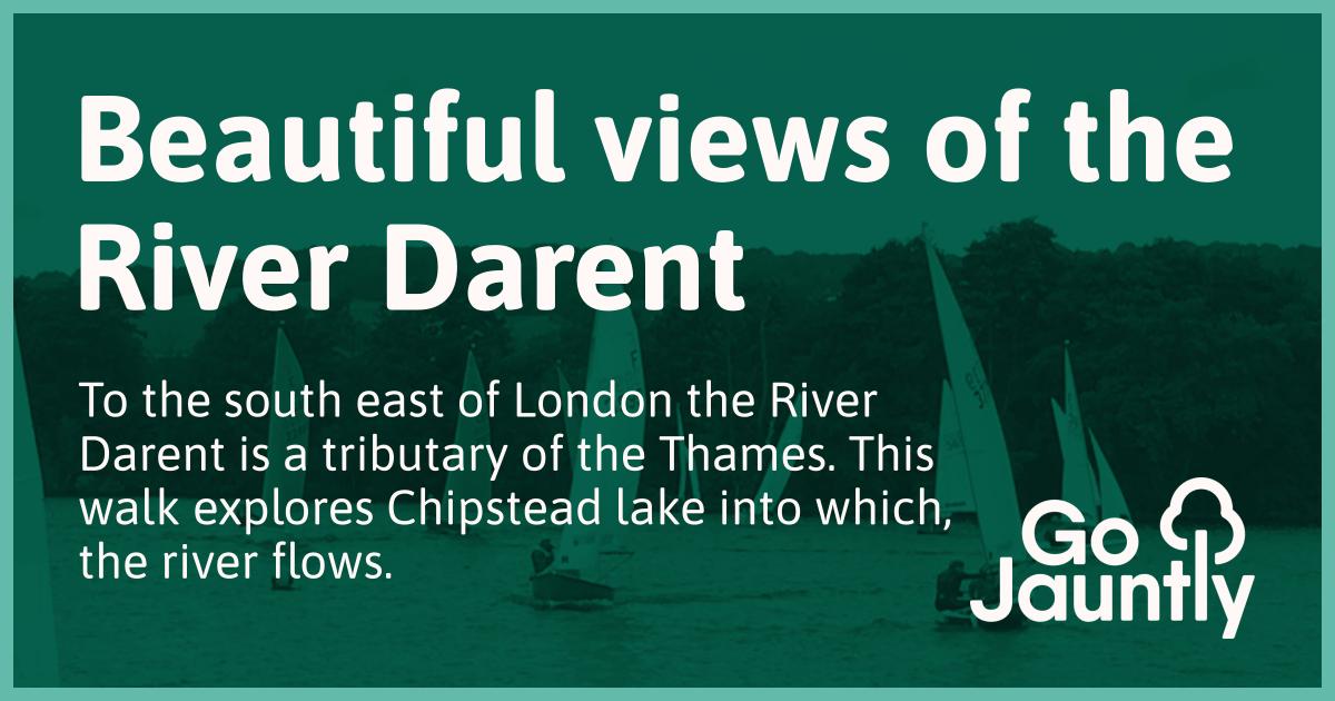 Beautiful views of the River Darent - Go Jauntly