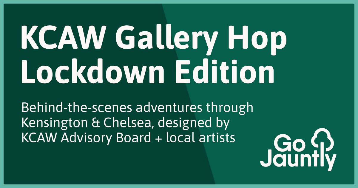 KCAW Gallery Hop Lockdown Edition - Go Jauntly