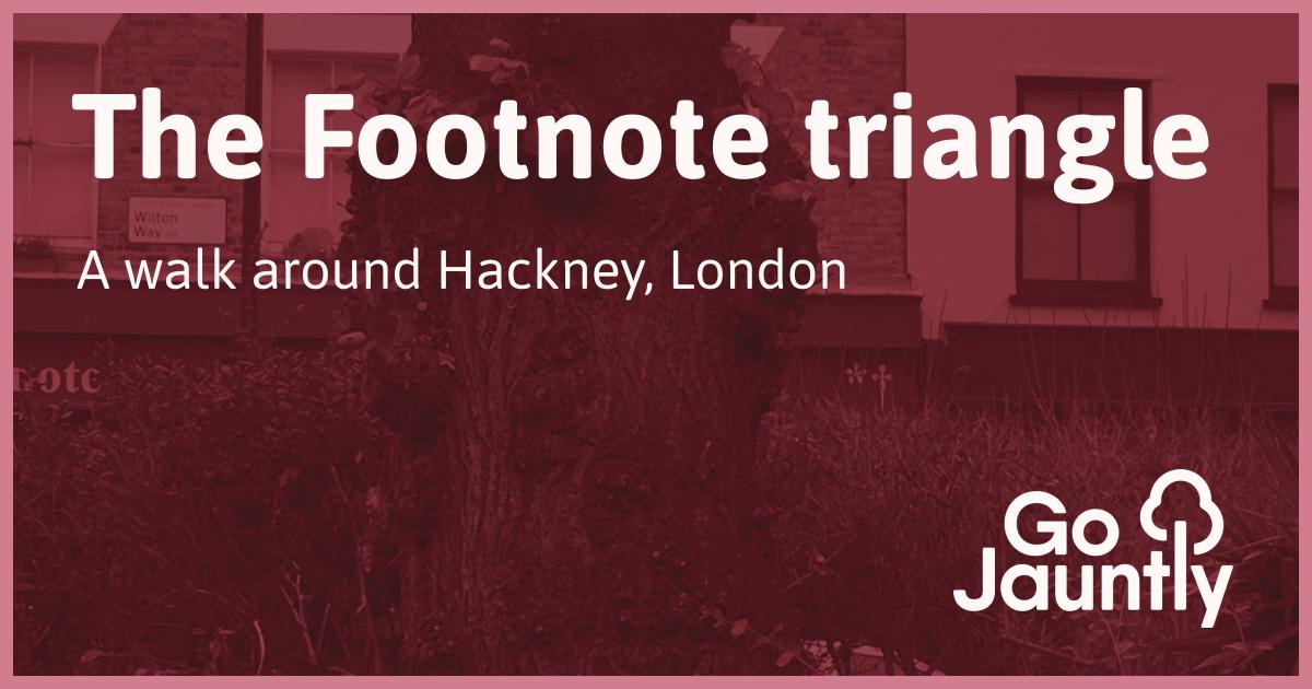 The Footnote triangle - Go Jauntly