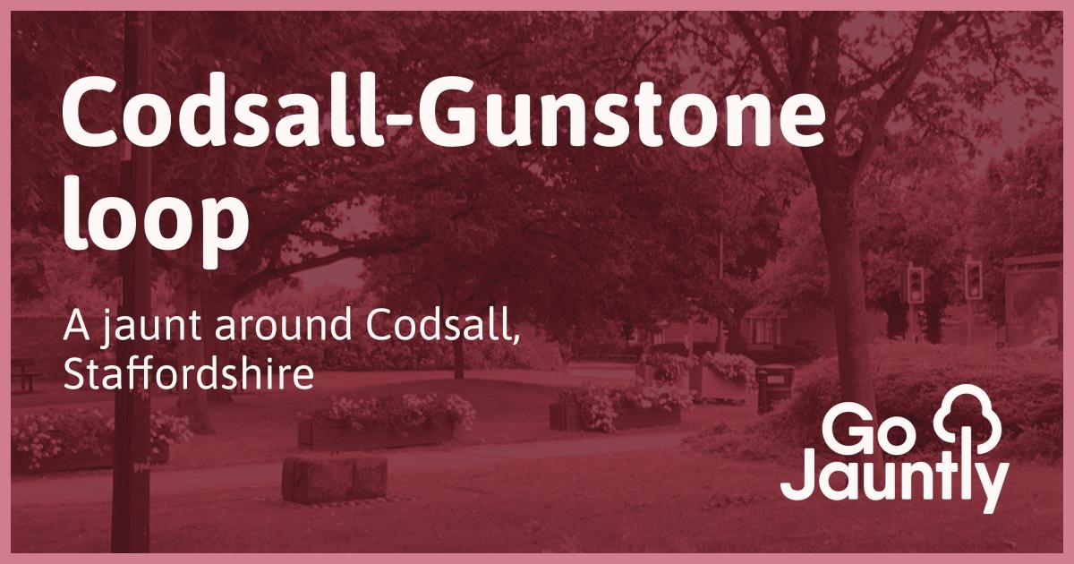 Codsall-Gunstone loop - Go Jauntly