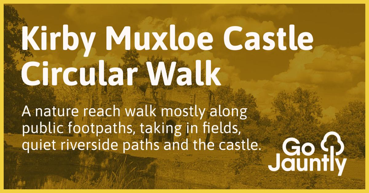 Kirby Muxloe Castle Circular Walk - Go Jauntly