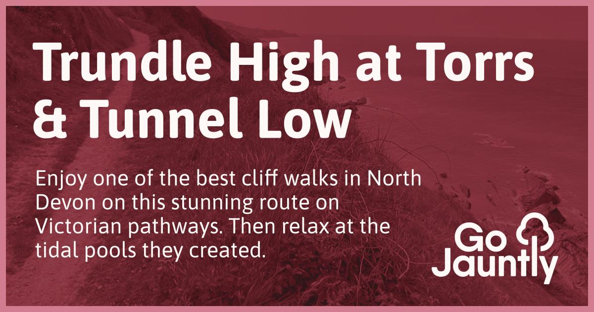 Trundle High at Torrs & Tunnel Low - Go Jauntly