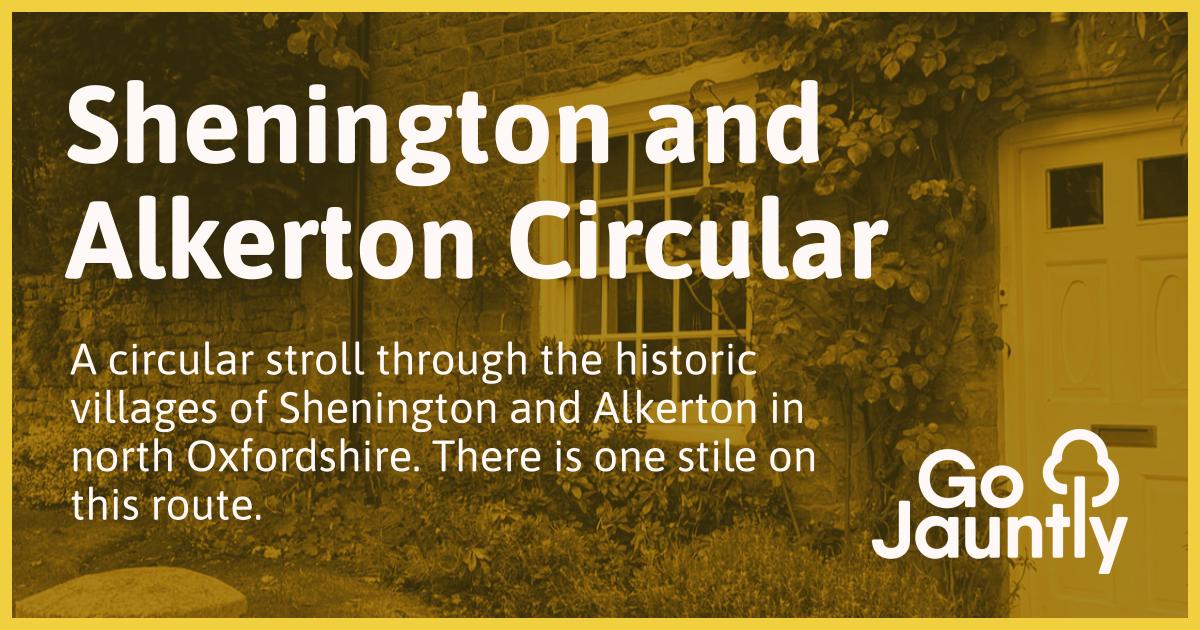 Shenington and Alkerton Circular - Go Jauntly
