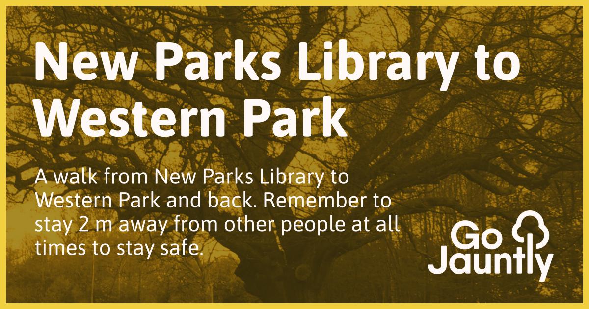 New Parks Library to Western Park - Go Jauntly