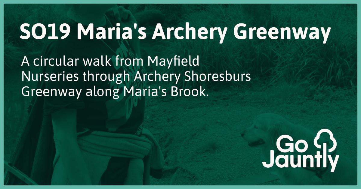 SO19 Maria's Archery Greenway - Go Jauntly