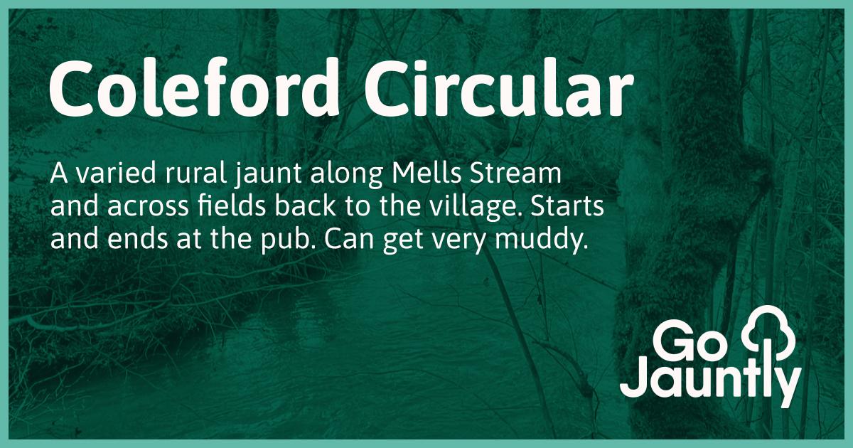 Coleford Circular - Go Jauntly