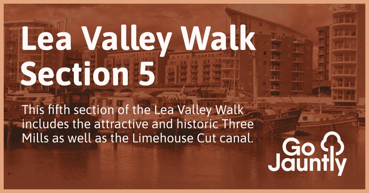 Lea Valley Walk Section 5 - Go Jauntly