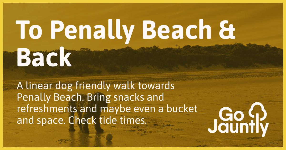 To Penally Beach & Back - Go Jauntly