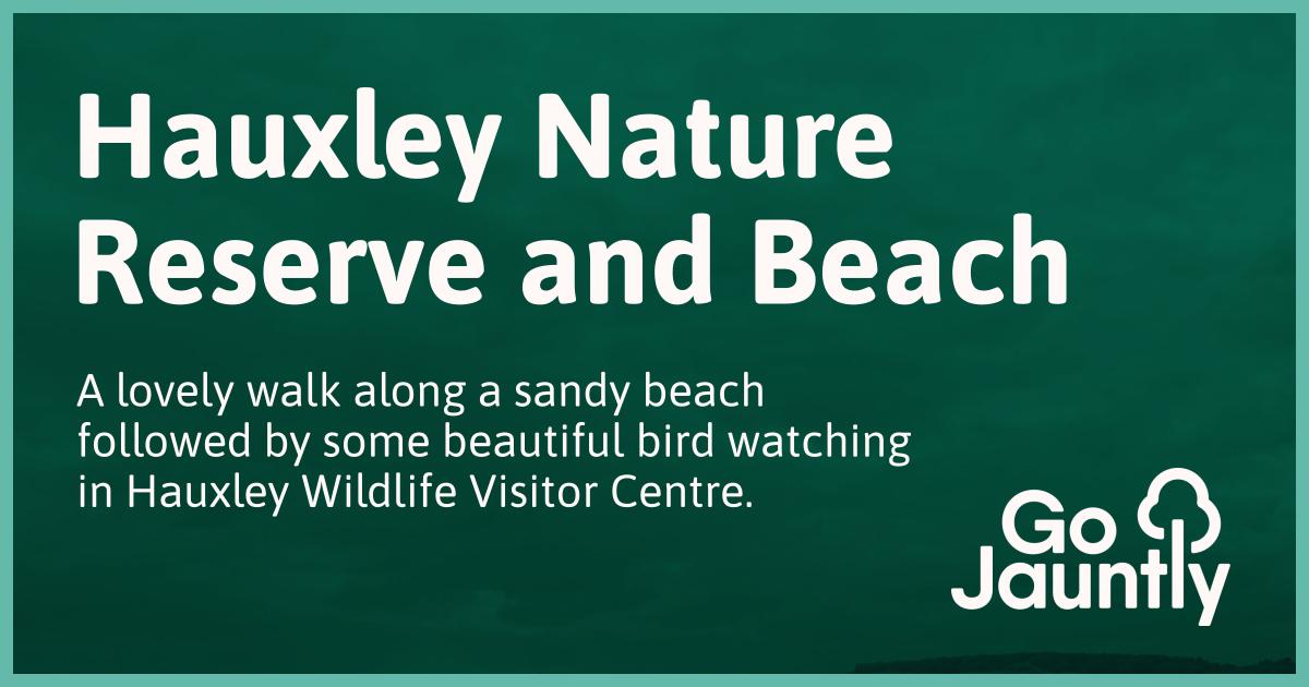 Hauxley Nature Reserve and Beach - Go Jauntly