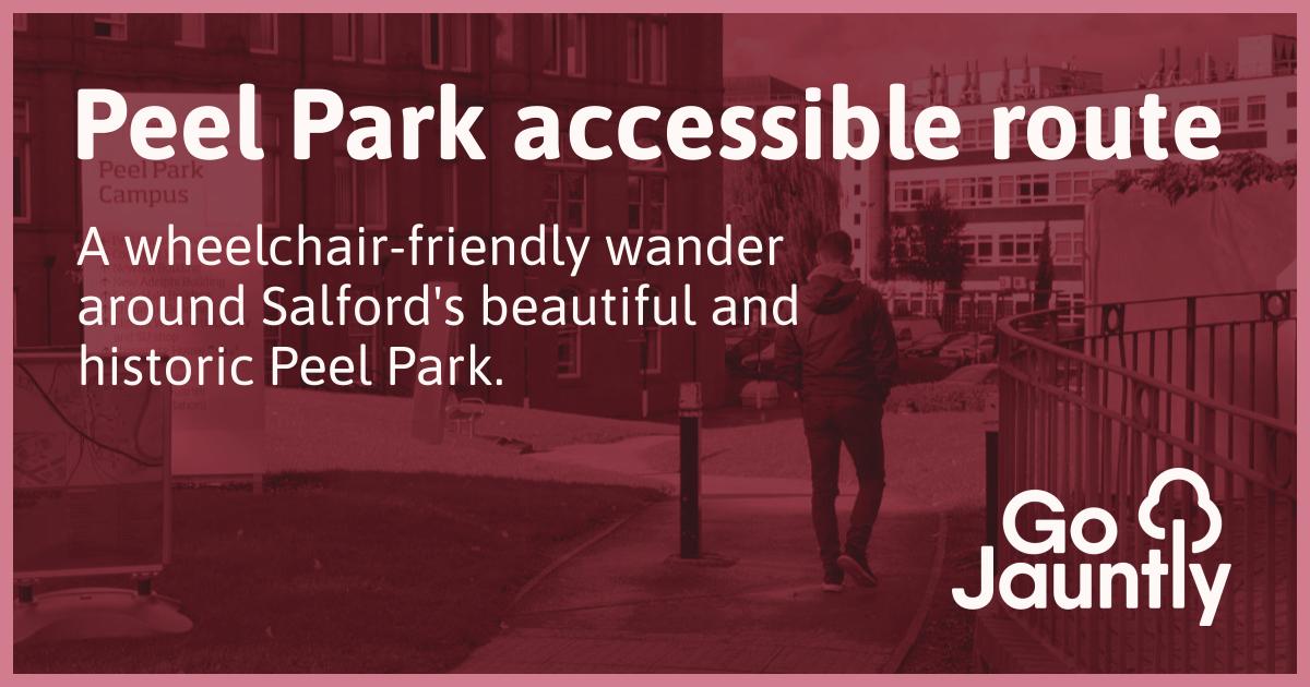 Peel Park accessible route - Go Jauntly
