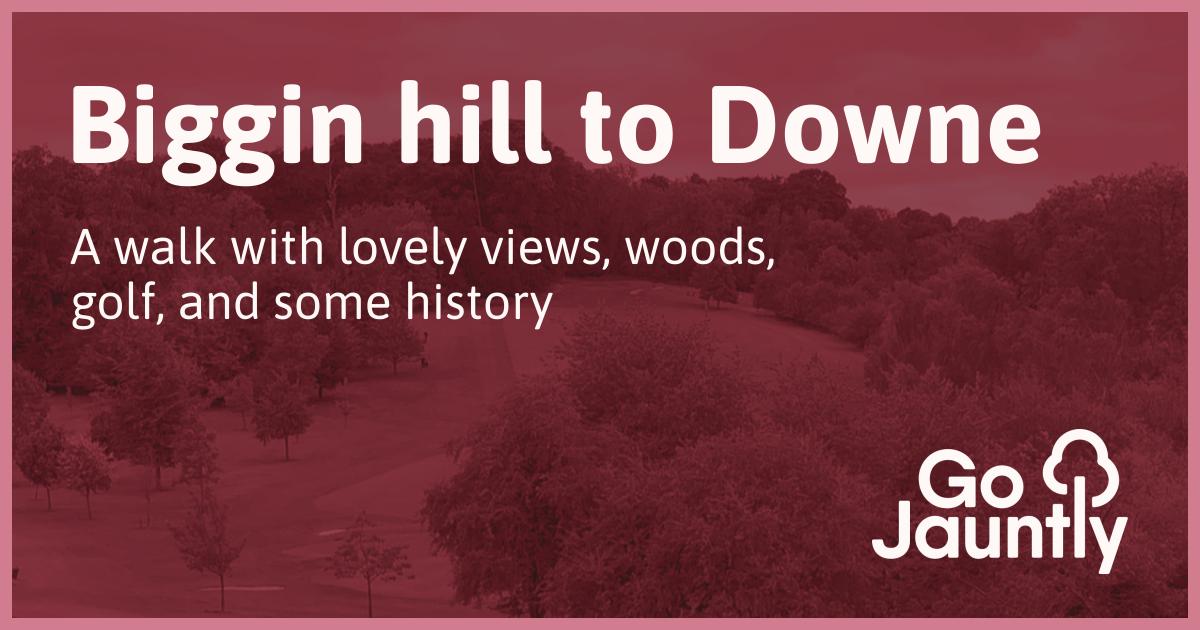 Biggin hill to Downe - Go Jauntly