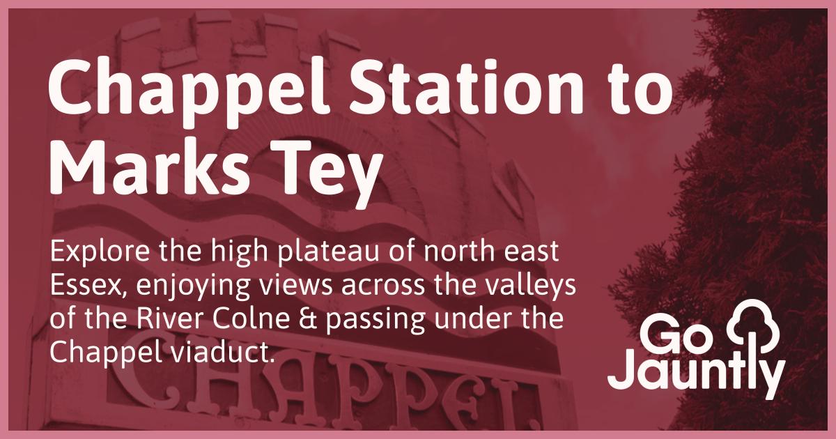 Chappel Station to Marks Tey - Go Jauntly