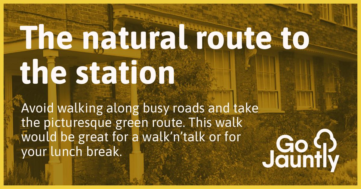The natural route to the station - Go Jauntly