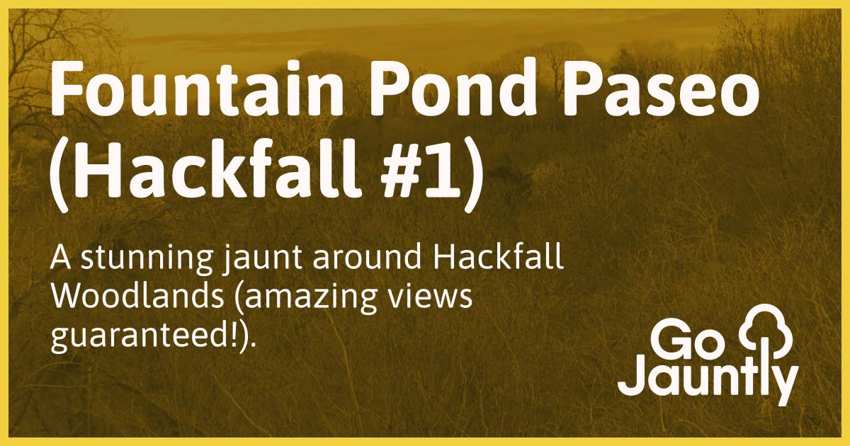 Fountain Pond Paseo (Hackfall #1) - Go Jauntly