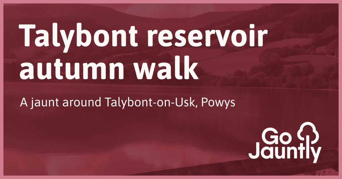 Talybont reservoir autumn walk - Go Jauntly
