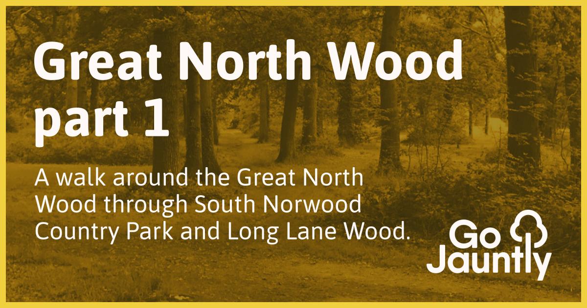 Great North Wood part 1 - Go Jauntly