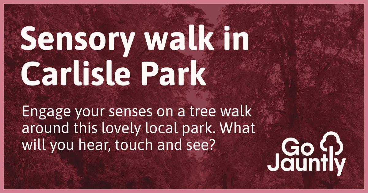 Sensory walk in Carlisle Park - Go Jauntly