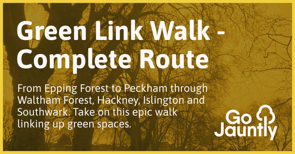 Green Link Walk - Complete Route - Go Jauntly
