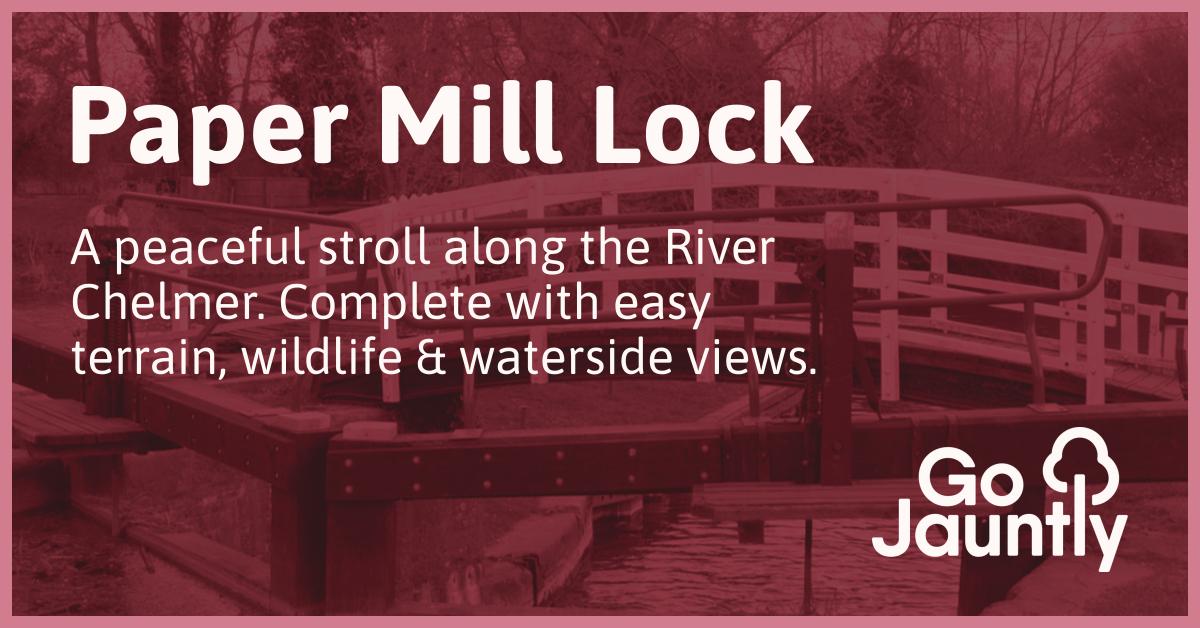 Paper Mill Lock - Go Jauntly